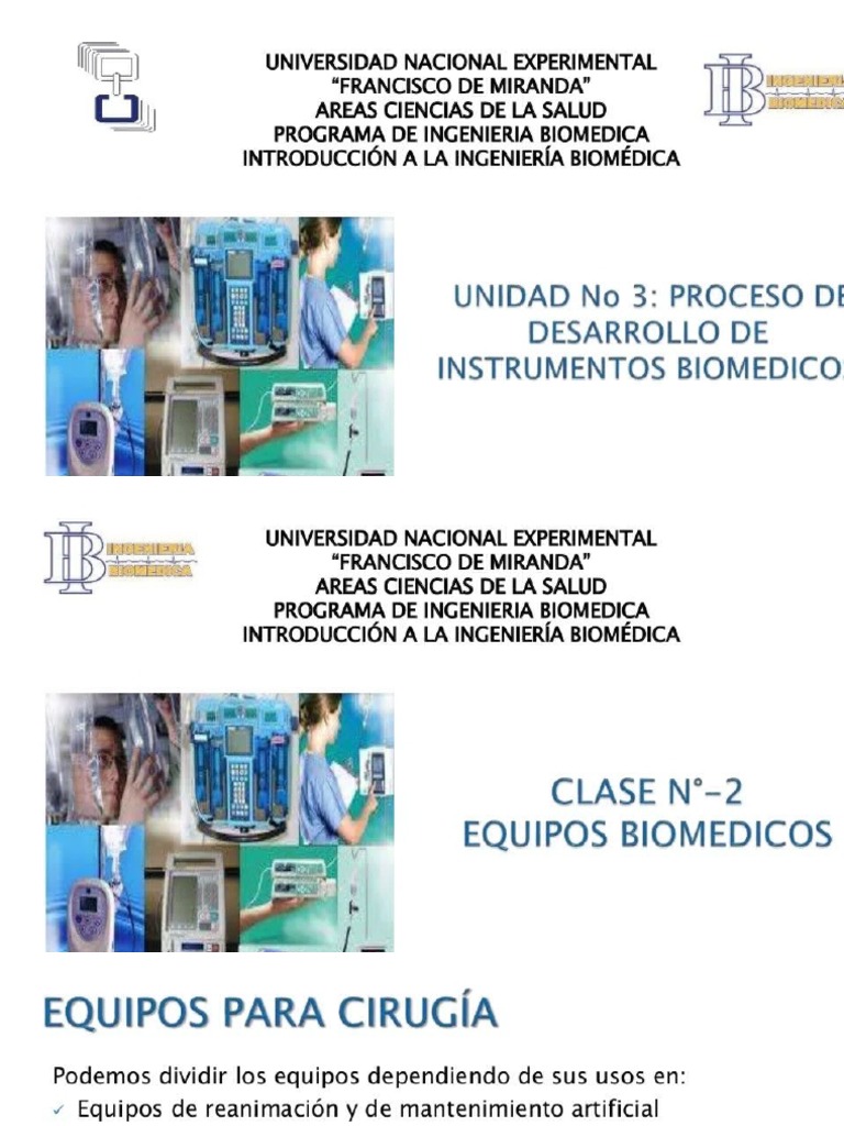 6 Equipos Biomédicos | PDF