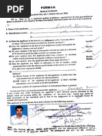 Certificate For Visual Standards For Driving: (See Instructions ...