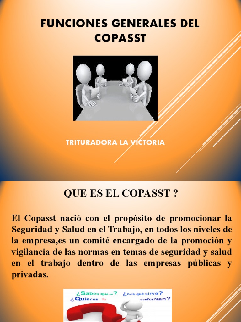 Capacitacion Copasst | PDF