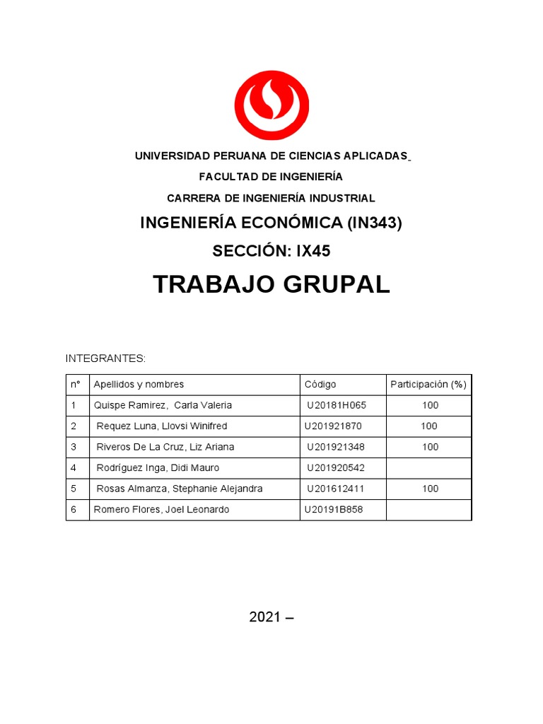 Trabajo Final-INGECO | PDF | Bancos | Interés