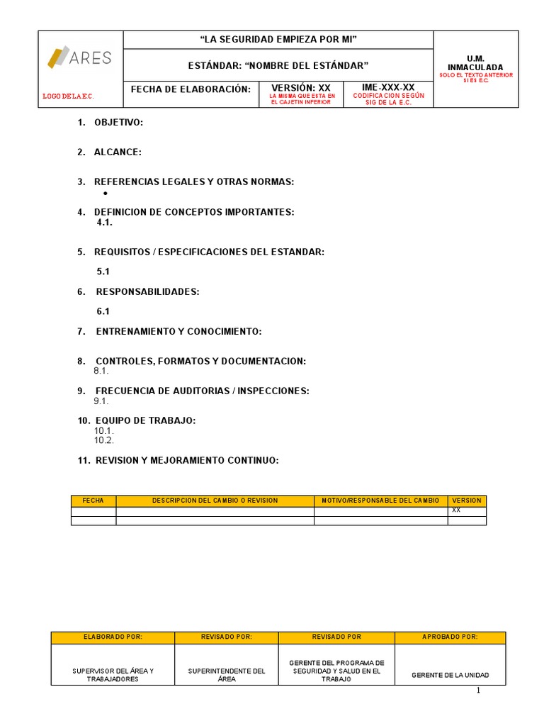 Plantilla Estándar v1 | PDF