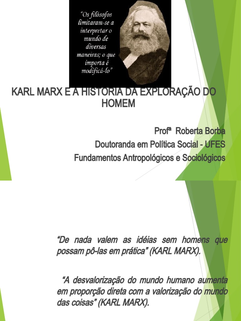 Aula 8 Marxismos Karl Marx | PDF | Karl Marx | Marxismo