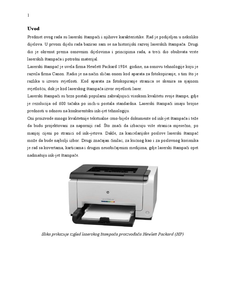 Laserski Printer | PDF