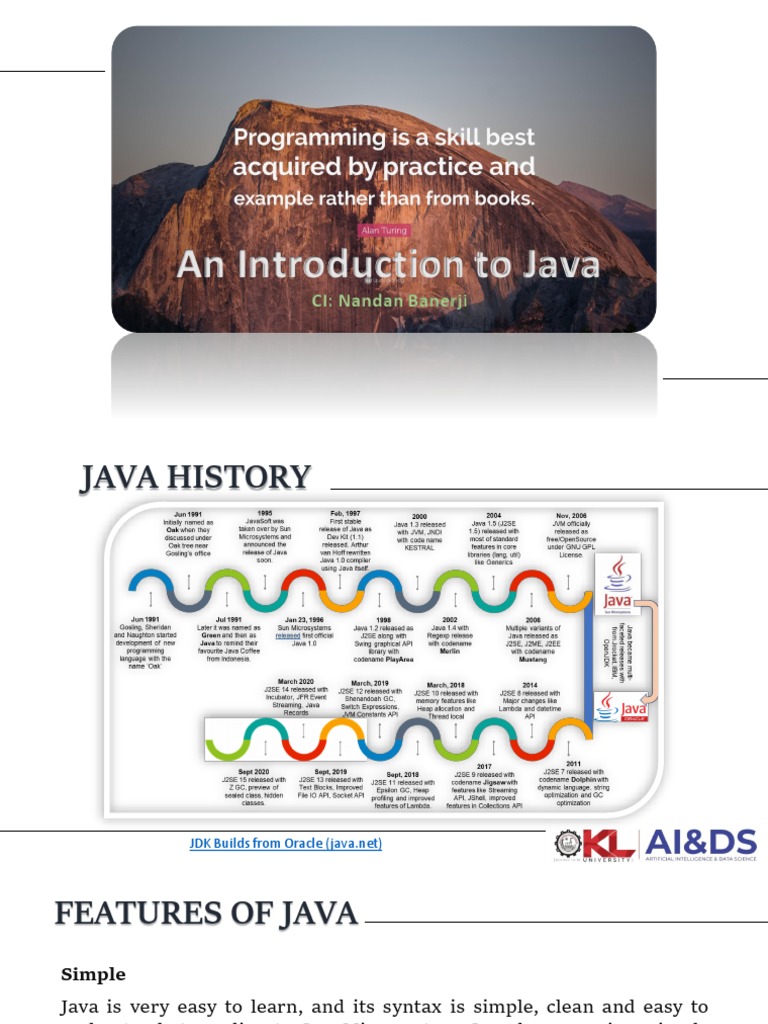 Day 1 | PDF | Java (Programming Language) | Java Virtual Machine