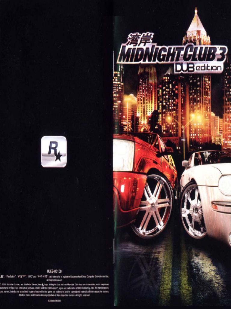 Midnight Club 3 - DUB Edition - Rockstar Games | PDF