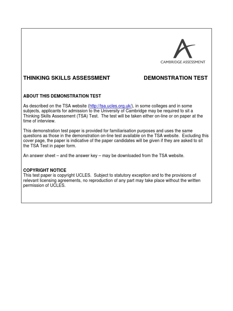 TSA Specimen Test | PDF | Multiple Choice | Agriculture
