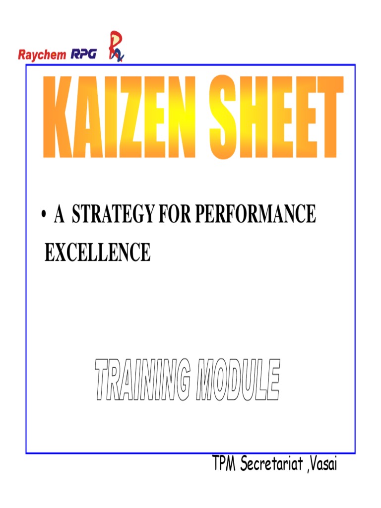 JH - Kaizen Training Module | PDF | Economies | Business Process
