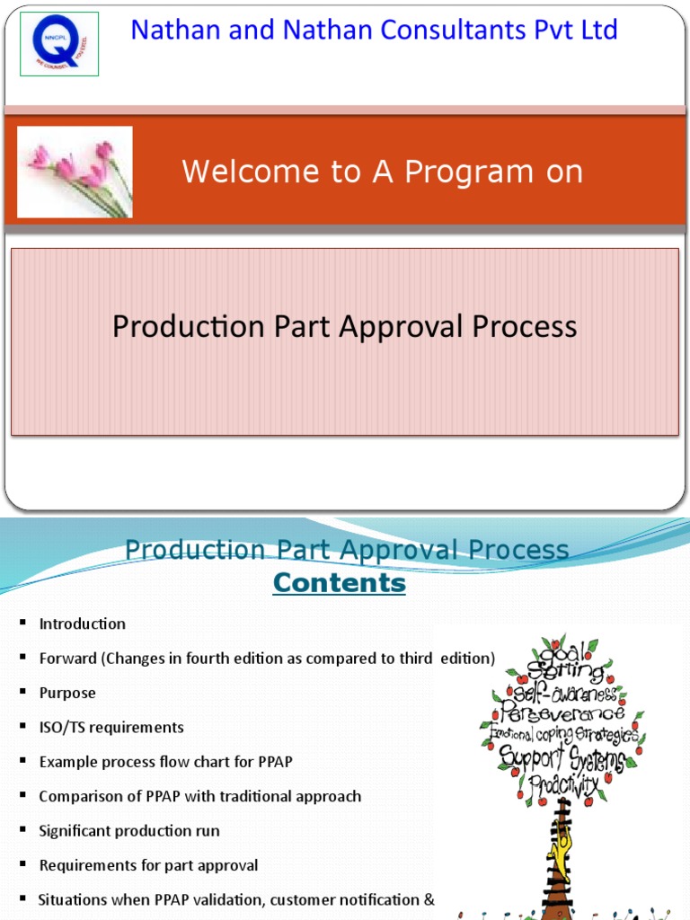 PPAP IV Edition Training | PDF | Specification (Technical Standard) | Business Process