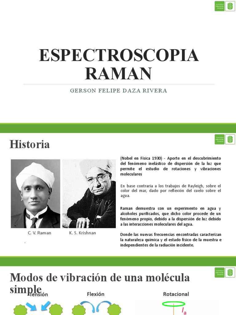 Espectroscopia Raman | PDF | Espectroscopía Raman | Ligero
