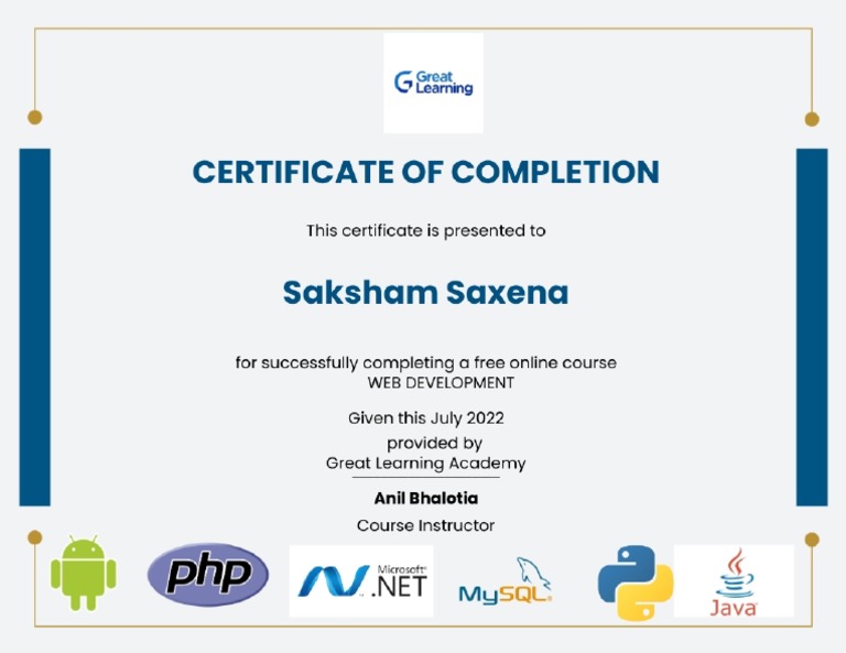 Real Estate Internship Certificate Template | PDF