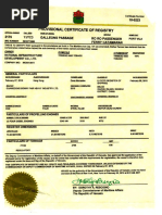 MPA Permanent Certificate of Registry | PDF | Ships | Transport