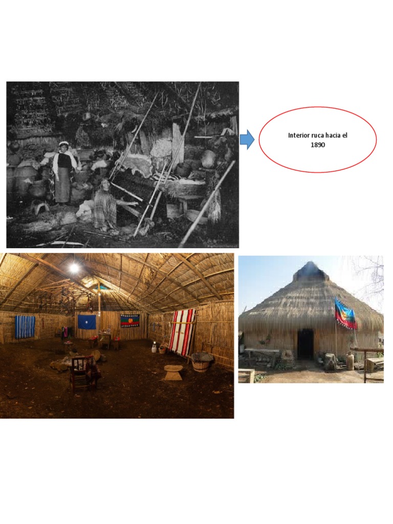 La vida tradicional en la ruca mapuche: Vivienda, construcción y uso | PDF