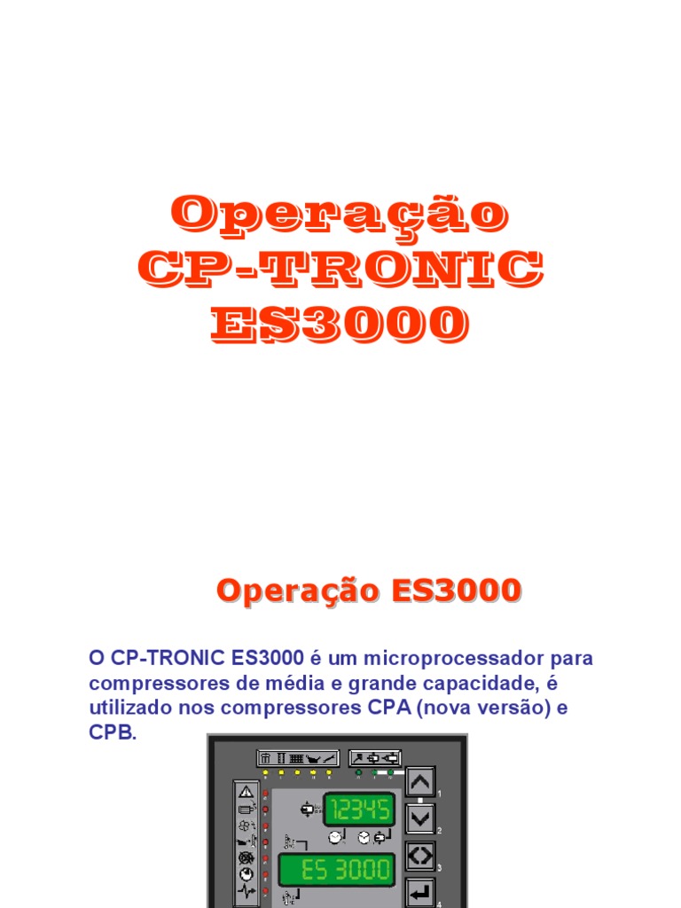 Manual ES3000 - Tecnicos CP | PDF | Diodo emissor de luz | Motores
