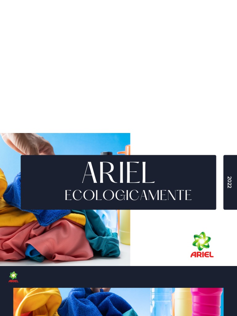 ARIEL | PDF | Procter & Gamble | Limpieza