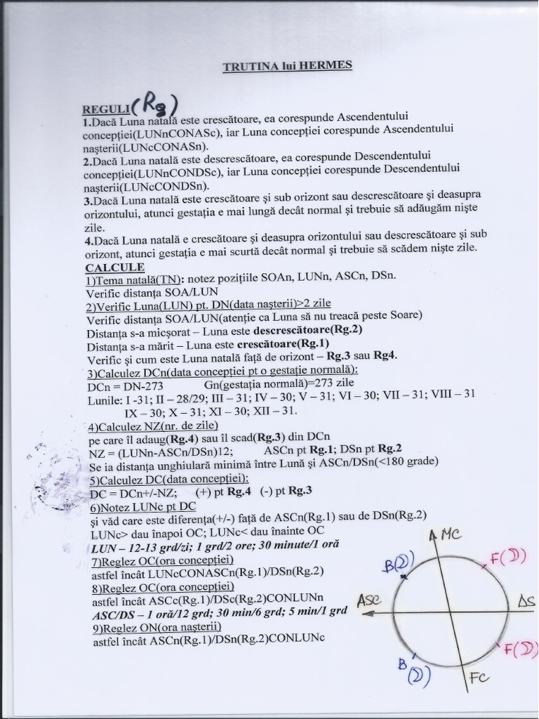 Rectificarea Orei Trutina Hermes | PDF