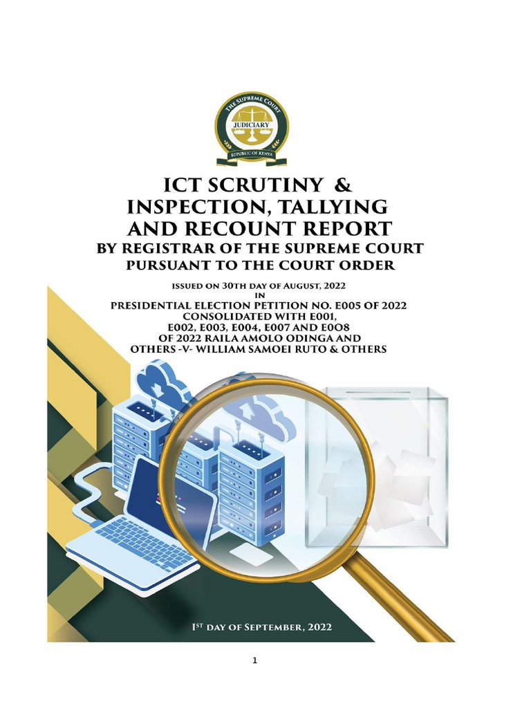 2022 Presidential Results Scrutiny, Inspection, and Recount Report ...