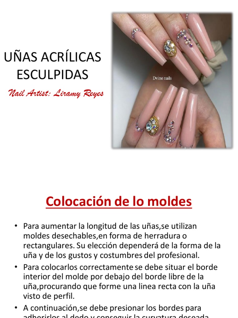 16 Uñas Acrílicas Esculpidas | PDF