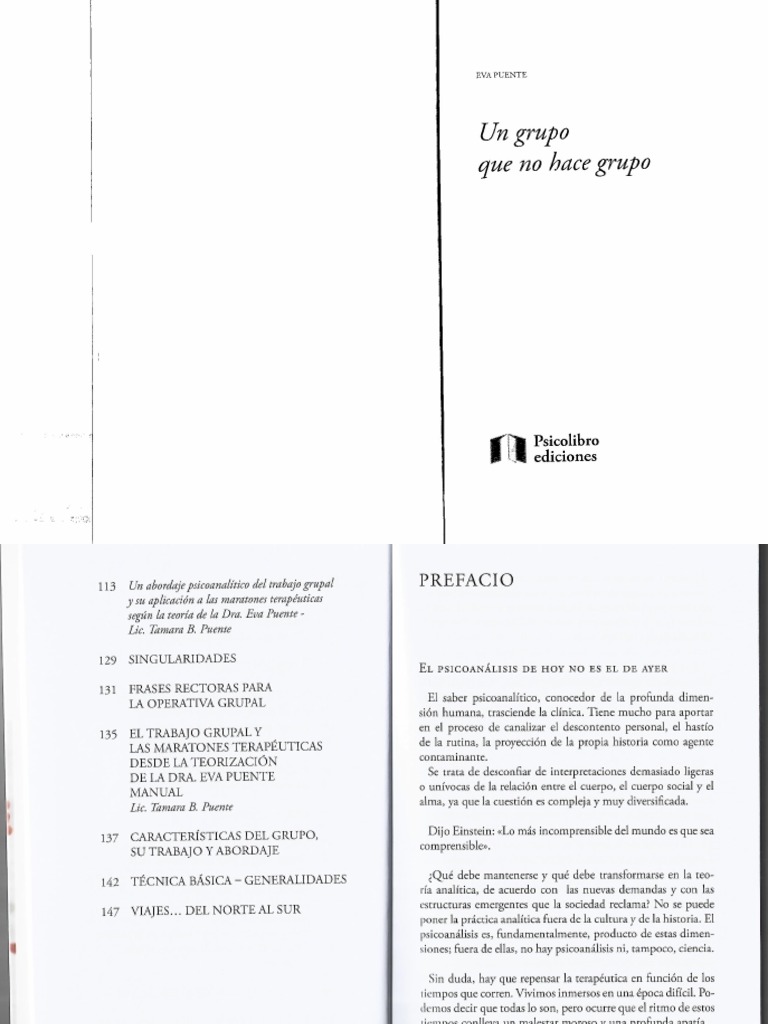 Un Grupo Que No Hace Grupo - Eva Puente | PDF