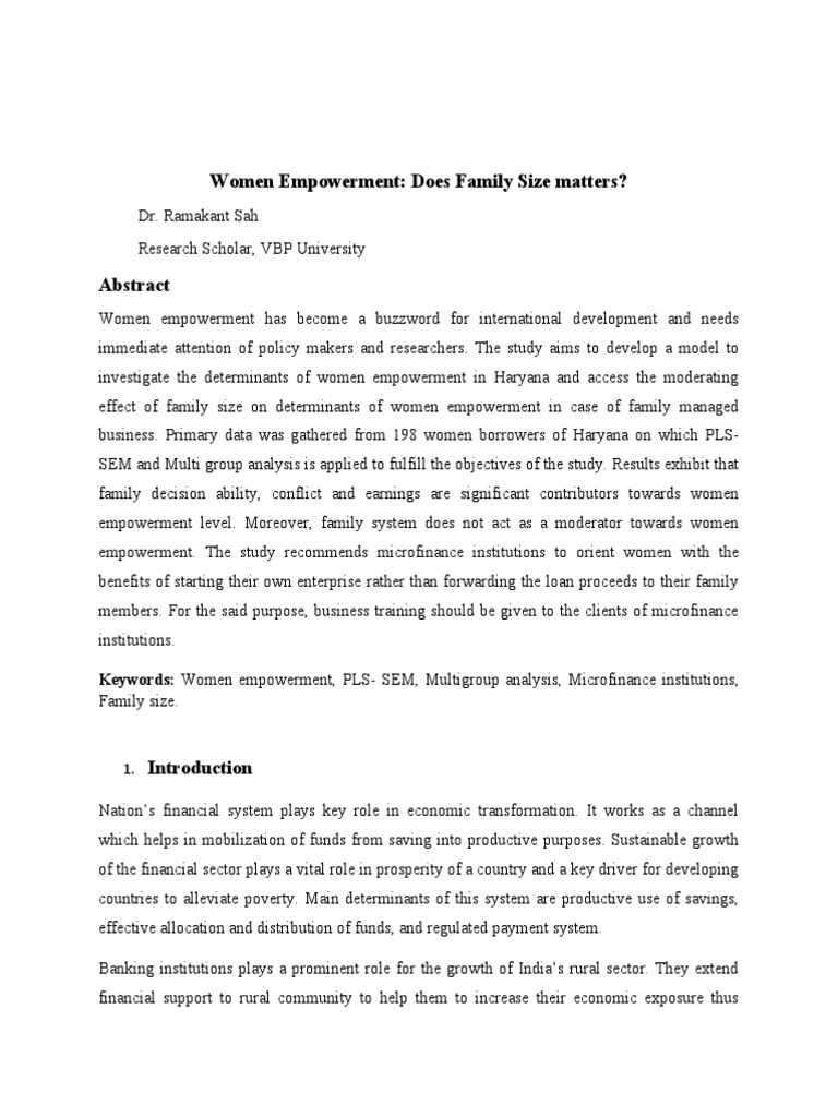 Ramakant | PDF | Microfinance | Poverty