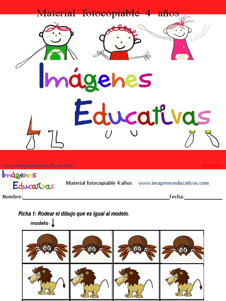 Cuadernillo 40 Actividades Eduación Preescolar 4 Años1 | PDF Cuadernillo 40 Actividades Eduación Preescolar 4 Años1 | PDF