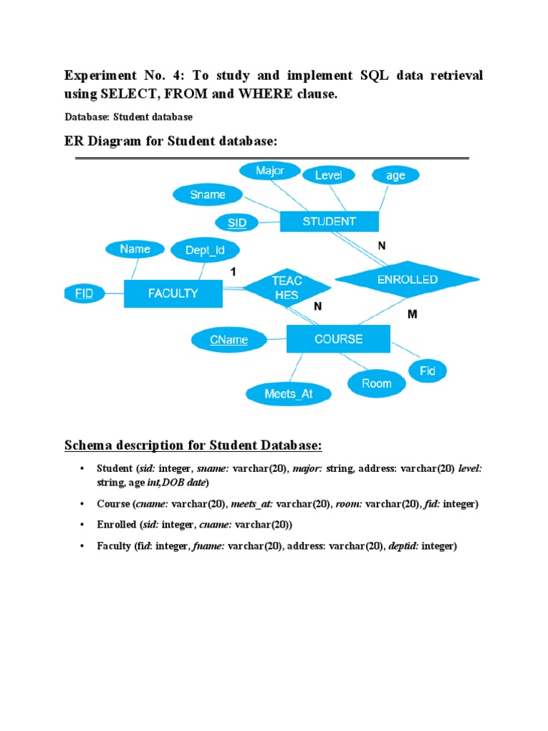 DBMS Experiment-4 | PDF | Data | Computer Science