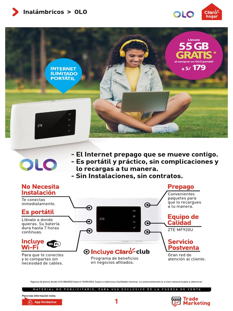 HV - Olo - Setiembre | PDF | Internet | Wifi