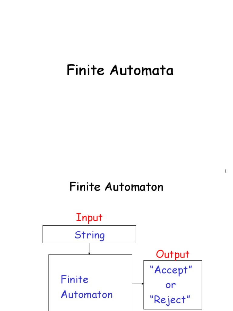 An Introduction To Deterministic Finite Automata Pdf Formal Methods Models Of Computation
