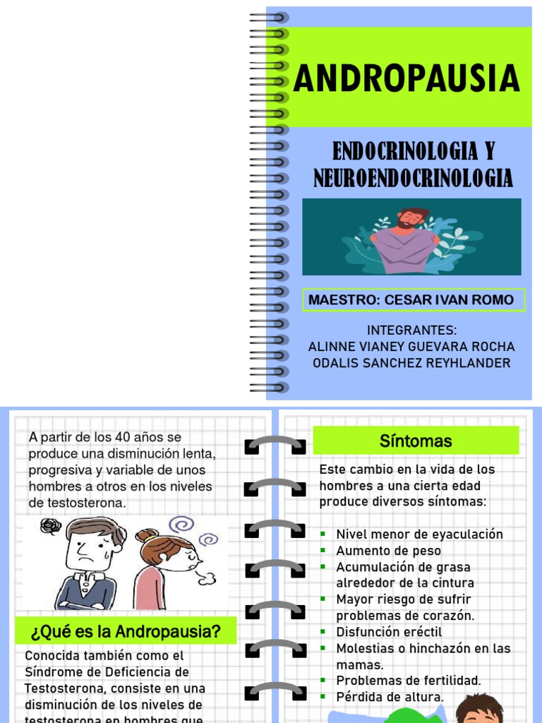 ANDROPAUSIA | PDF | Testosterona | Medicina CLINICA