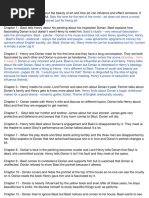 Chapter Summaries of Dorian Gray | PDF | The Picture Of Dorian Gray