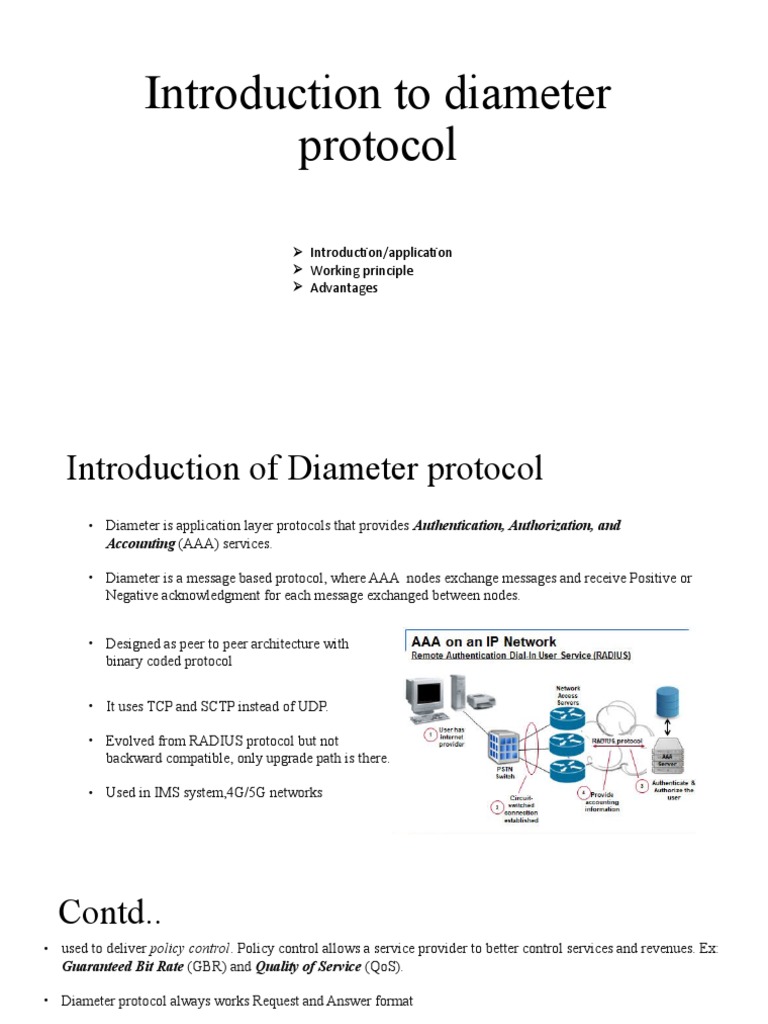 Diameter Protocol | PDF | Computer Science | Information Technology Management