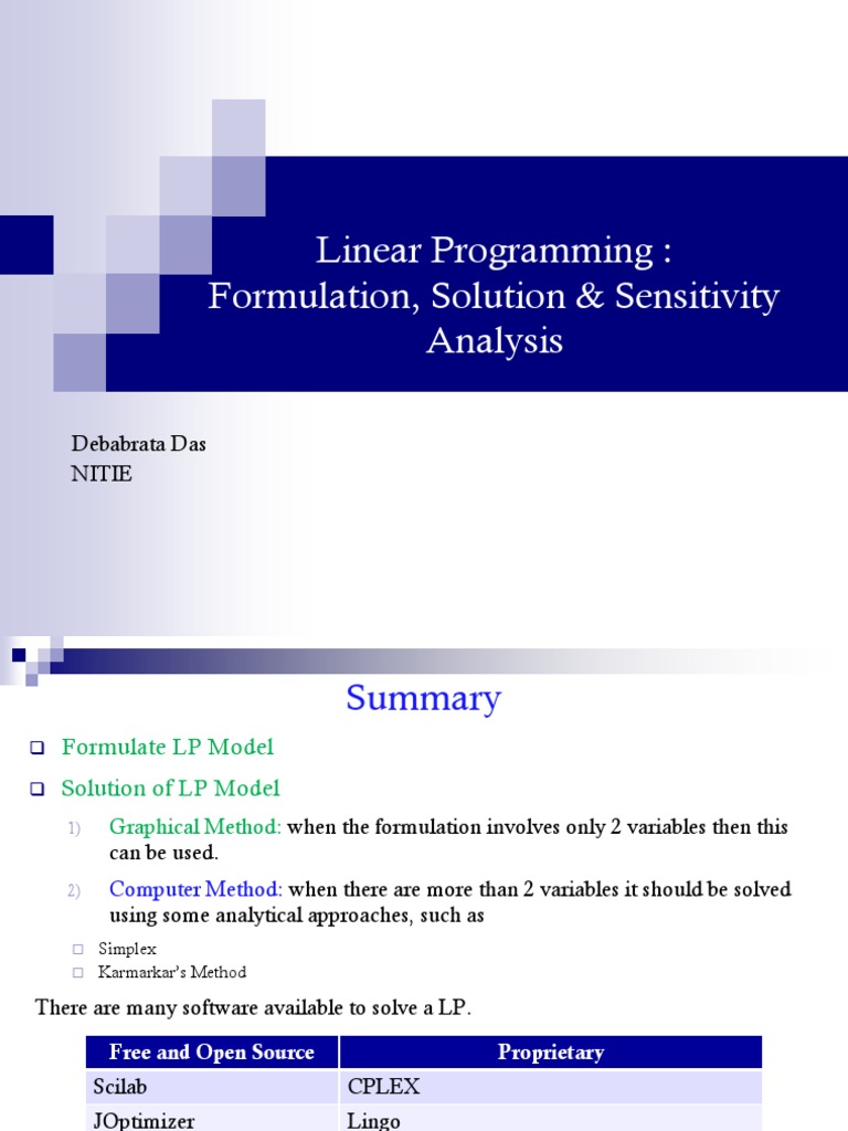 Linear Programming | PDF | Mathematical Optimization | Linear Programming