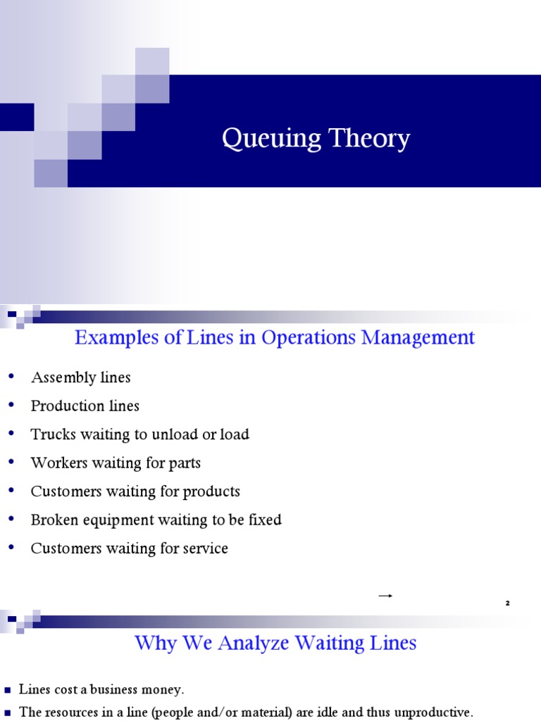 Queuing Theory - With Probability Distributions | PDF | Probability Distribution | Poisson ...