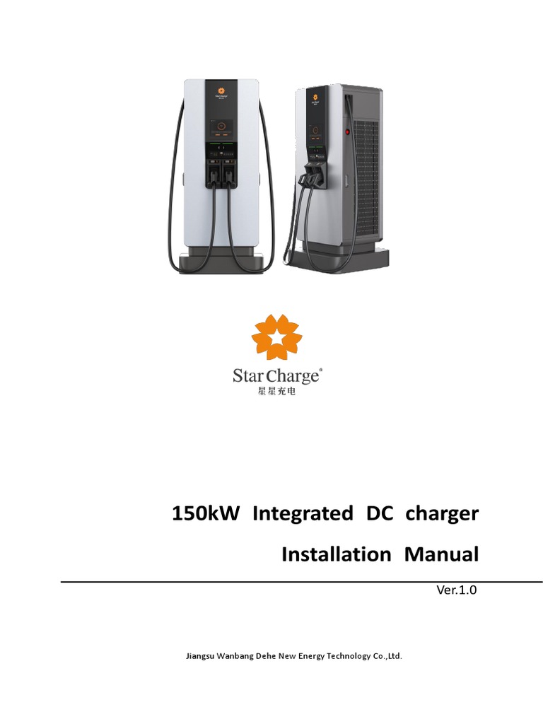 Installation Manual of 180kw DC Charger | PDF | Electrical Wiring | Battery Charger