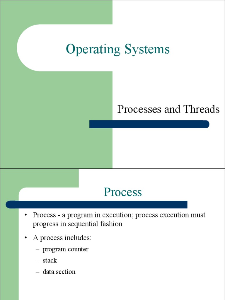 Slide-3-OS Process and Threads | Download Free PDF | Thread (Computing) | Process (Computing)