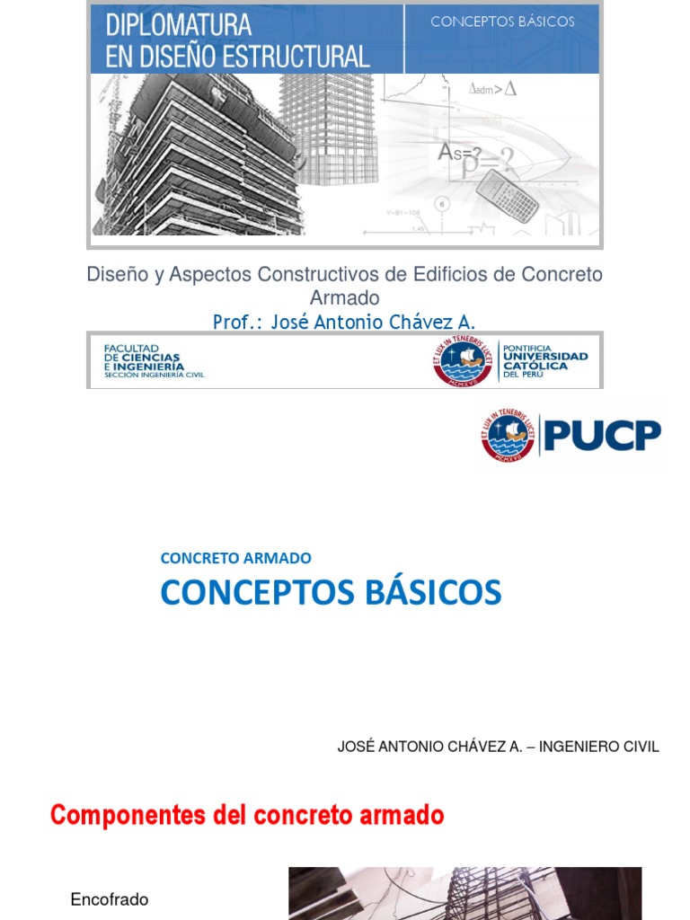 Capítulo 1b Conceptos Básicos | PDF | Hormigón | Concreto reforzado