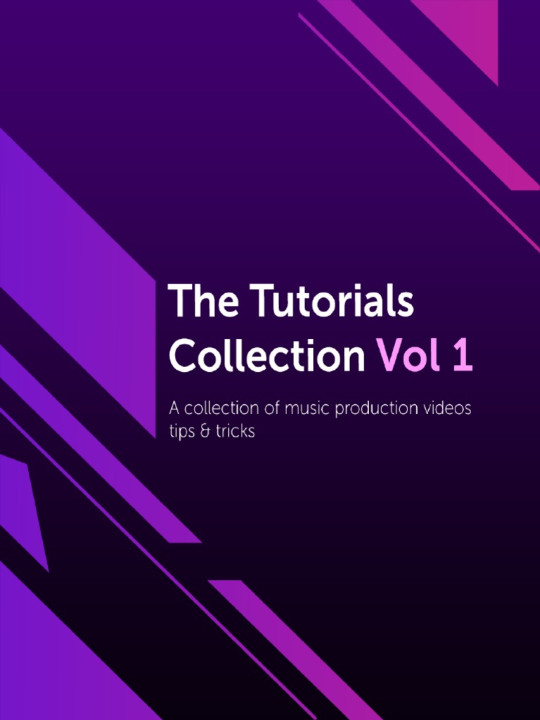 The Tutorials Collection Vol 1 - Content | PDF