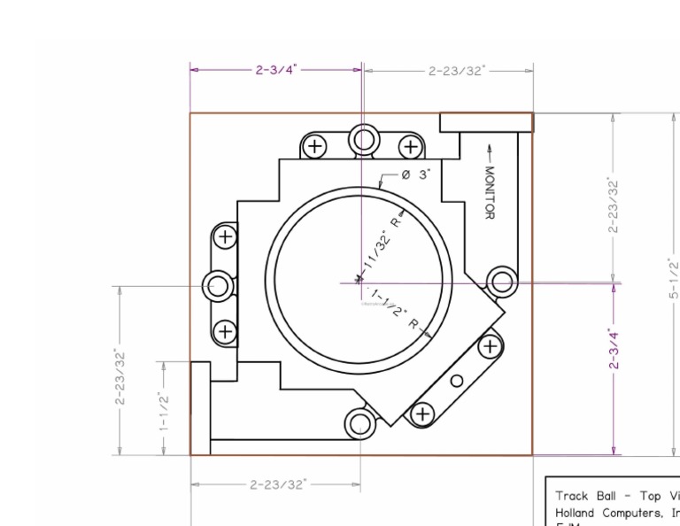 Trackball Template | PDF