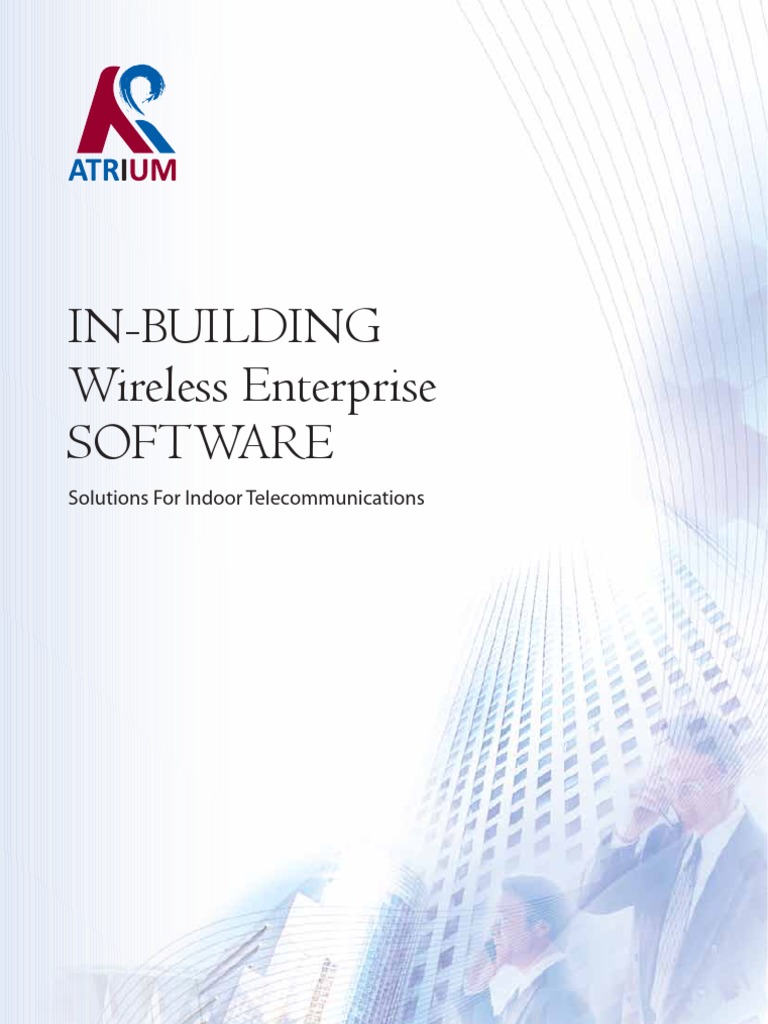 In-Building Wireless Enterprise Software: Solutions For Indoor Telecommunications | PDF ...