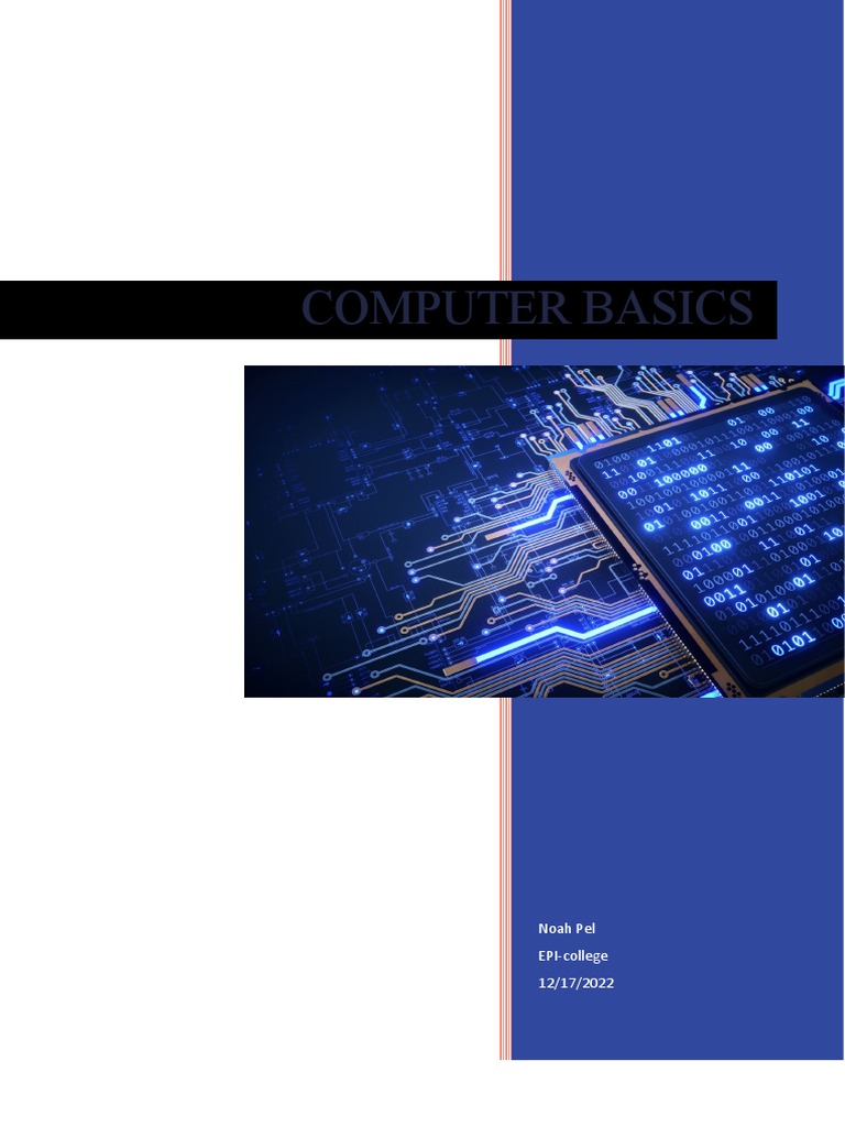 Week Een Verslag Cpucomputer Basics Verslag | PDF