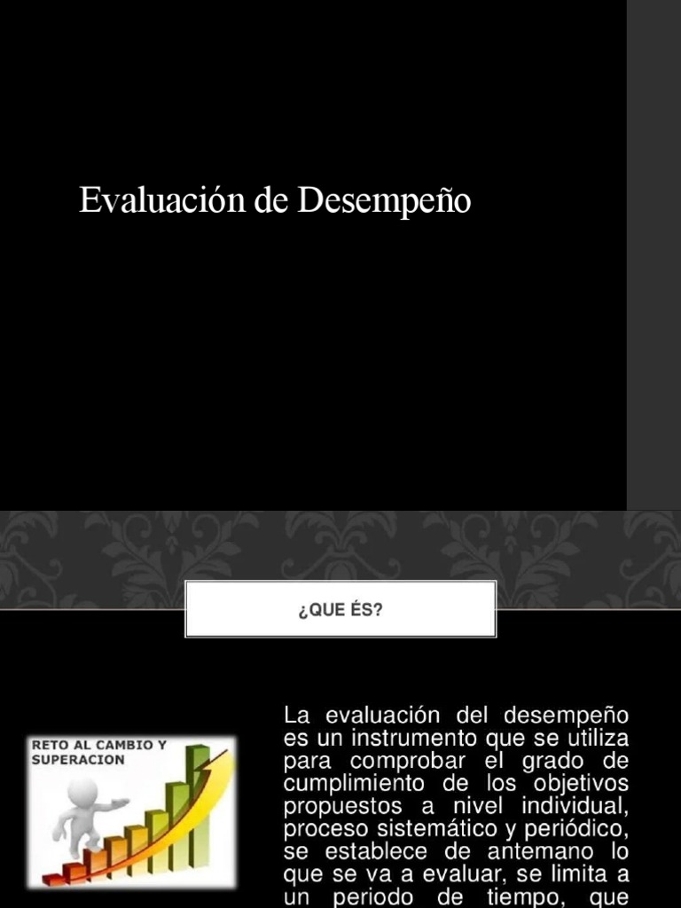 Tema 5. Evaluacion de Desempeño | PDF | Evaluación | Comportamiento