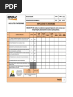 Check List Lava Ojos y Regaderas Act | PDF | Agua