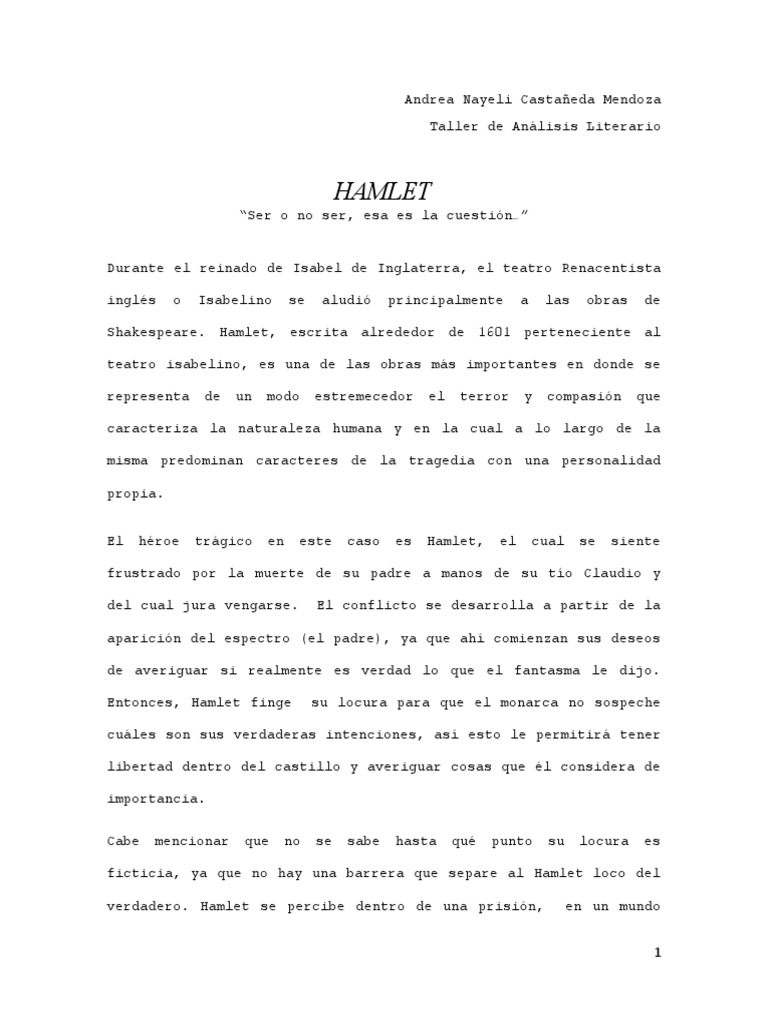 Hamlet 2 | PDF | Aldea