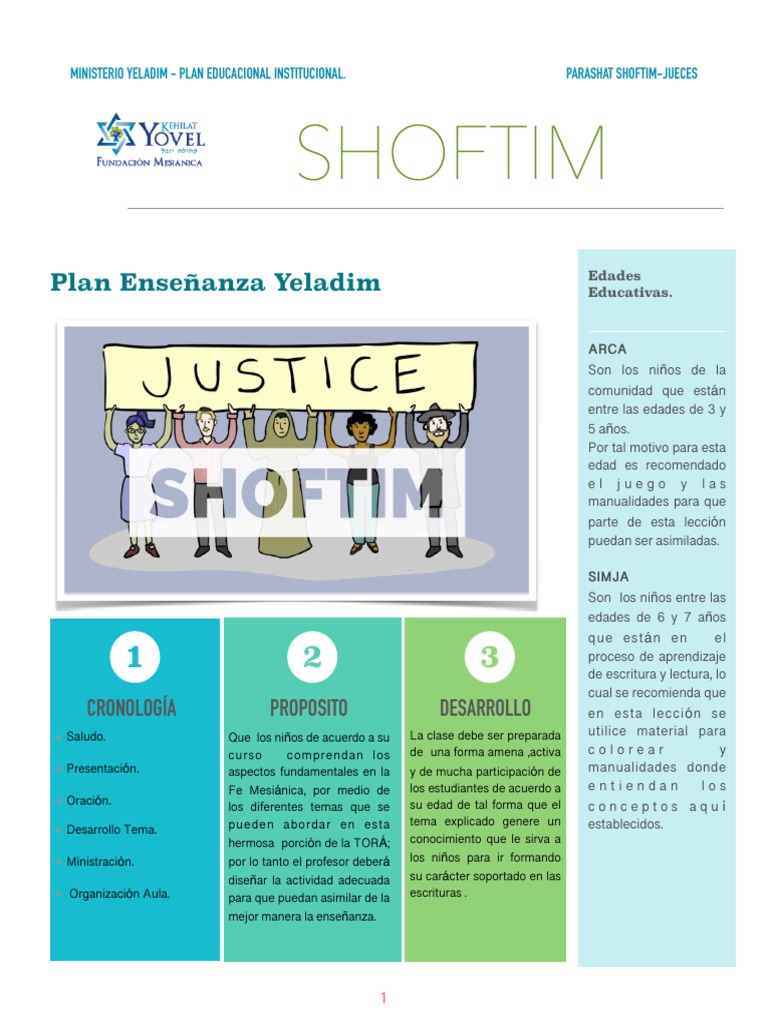 48 Parashat Shoftim | PDF | Libro de Deuteronomio | Lección