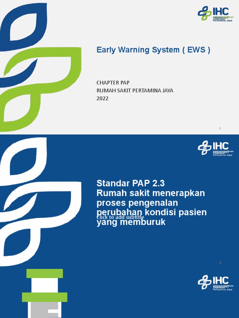 PPT, Ews, Chapter Pap 2022 | PDF | Pengembangan Diri