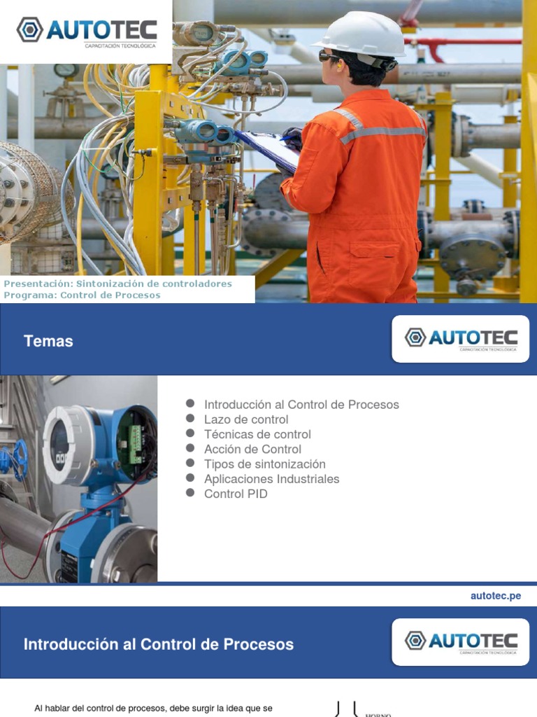 Sesion 01 Sintonizacion de Controladores | PDF | Ingenieria Eléctrica