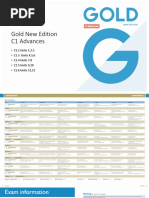 Gold Advanced Coursebook | PDF