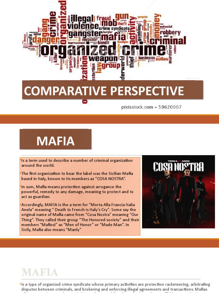 Comparative Perspective of Ocg | PDF | Sicilian Mafia | Crime & Violence