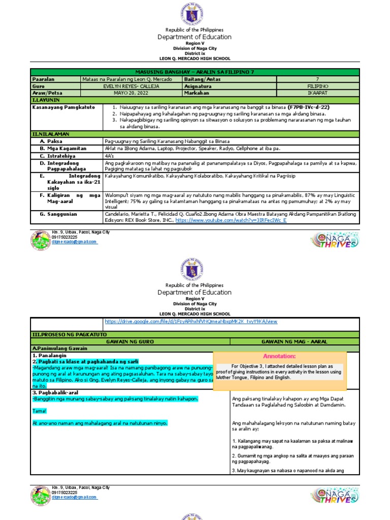 Cot-Obj 3-No 2 | PDF