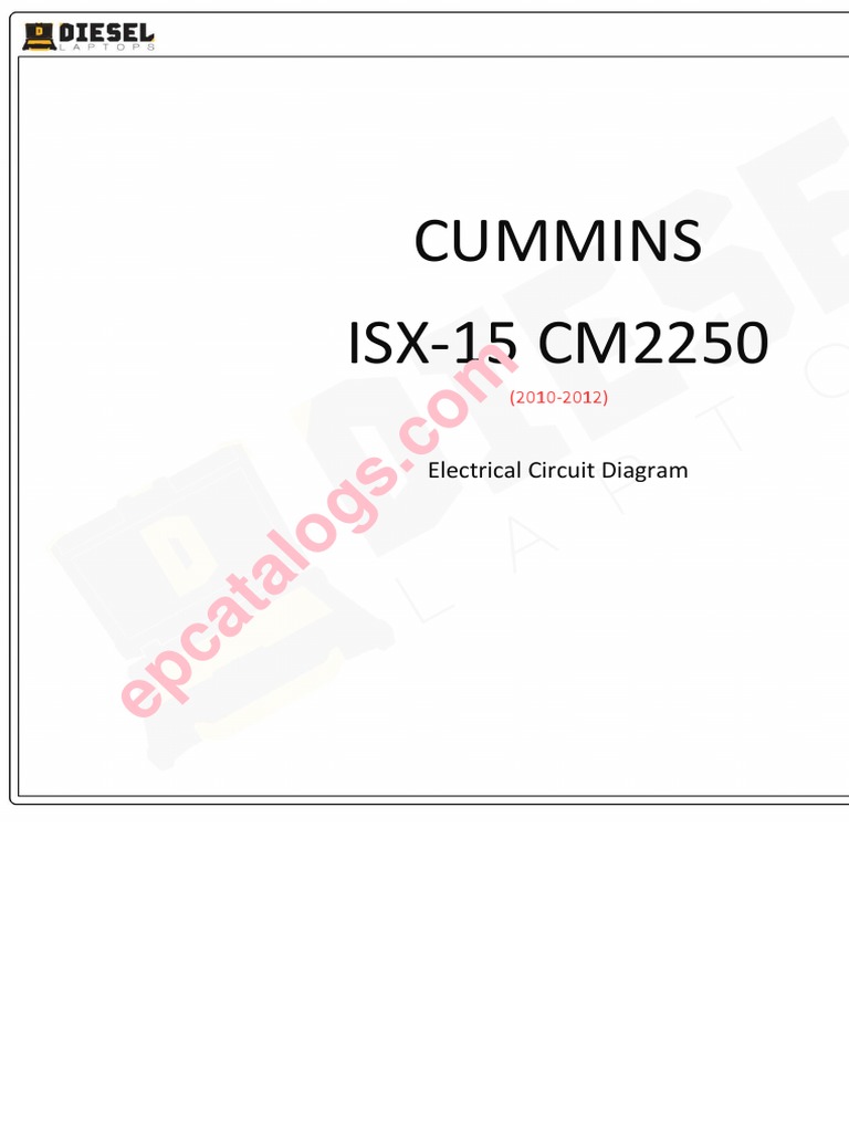 Cummins - ISX15 CM2250 (2010-12) | PDF | Fuel Injection | Vehicle ...