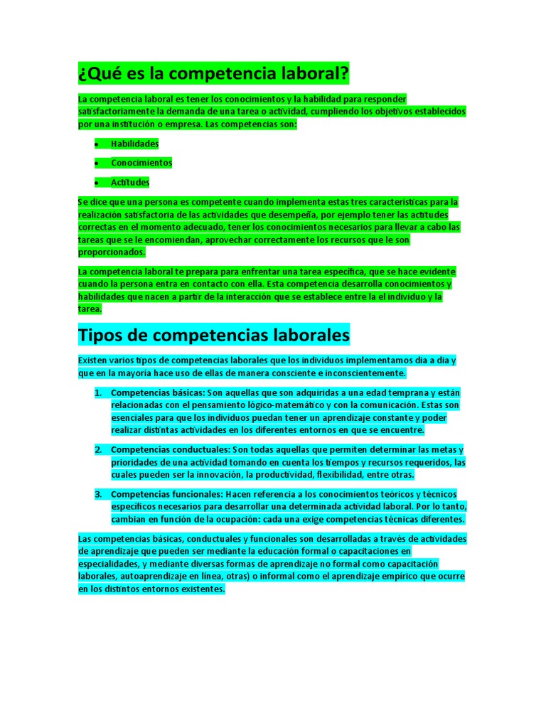 Temas | PDF | Aprendizaje | Competencia (Recursos humanos)